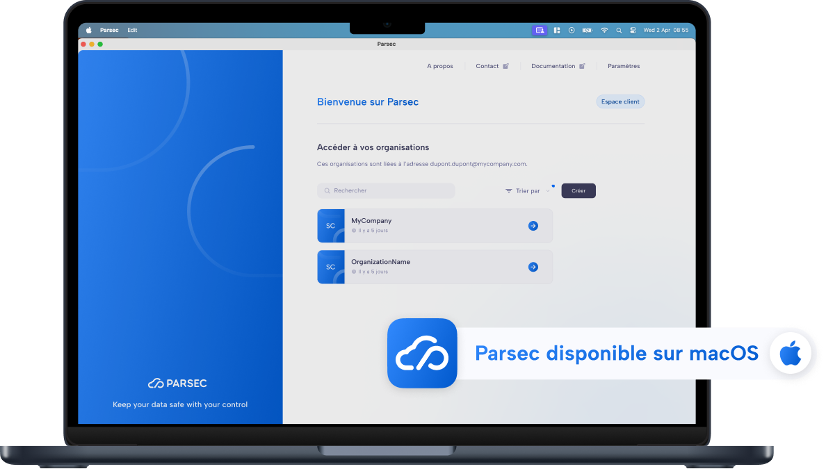 Nouveautés Parsec | Parsec